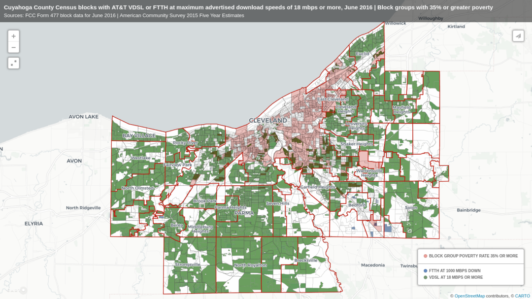 AT&T’s Digital Redlining Of Cleveland - National Digital Inclusion Alliance
