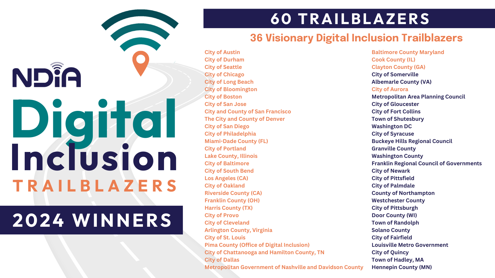 Digital Inclusion Trailblazers 2025 - National Digital Inclusion Alliance