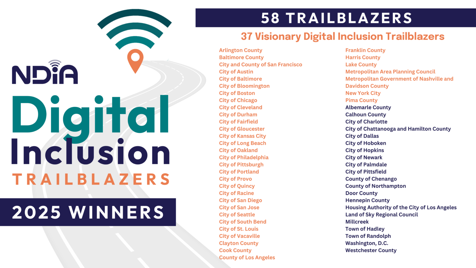 Digital Inclusion Trailblazers 2025 - National Digital Inclusion Alliance